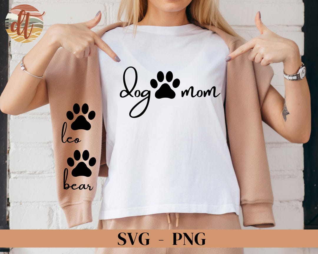 Custom Dog Mom SVG PNG, Mom Png, Mom Life Png, Dog Mama Svg, Dog Mama ...