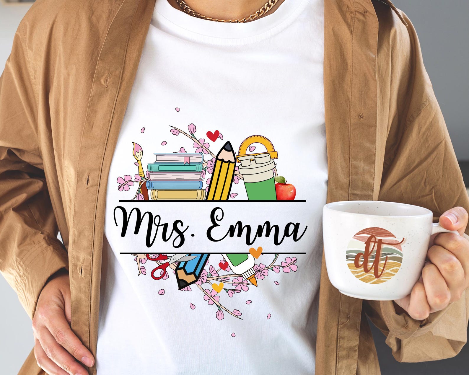 Custom Name Teacher Png, Personalized Teacher Png, Teachers Day Png ...