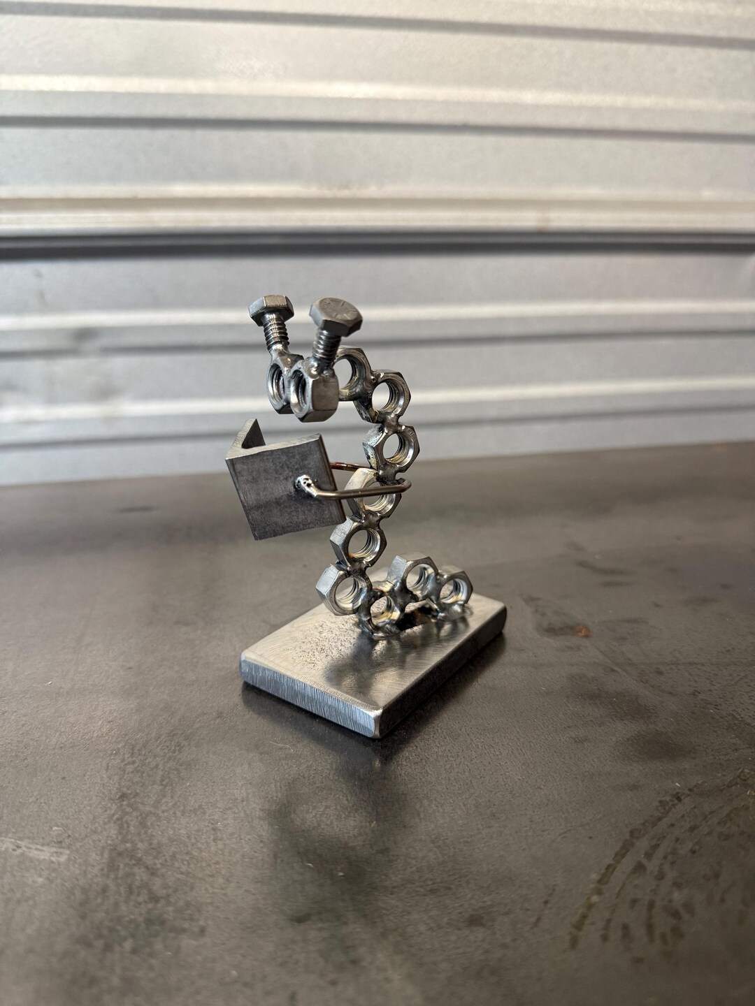 Handmade Mini Metal Bookworm Sculpture: Bookend Decor - Etsy
