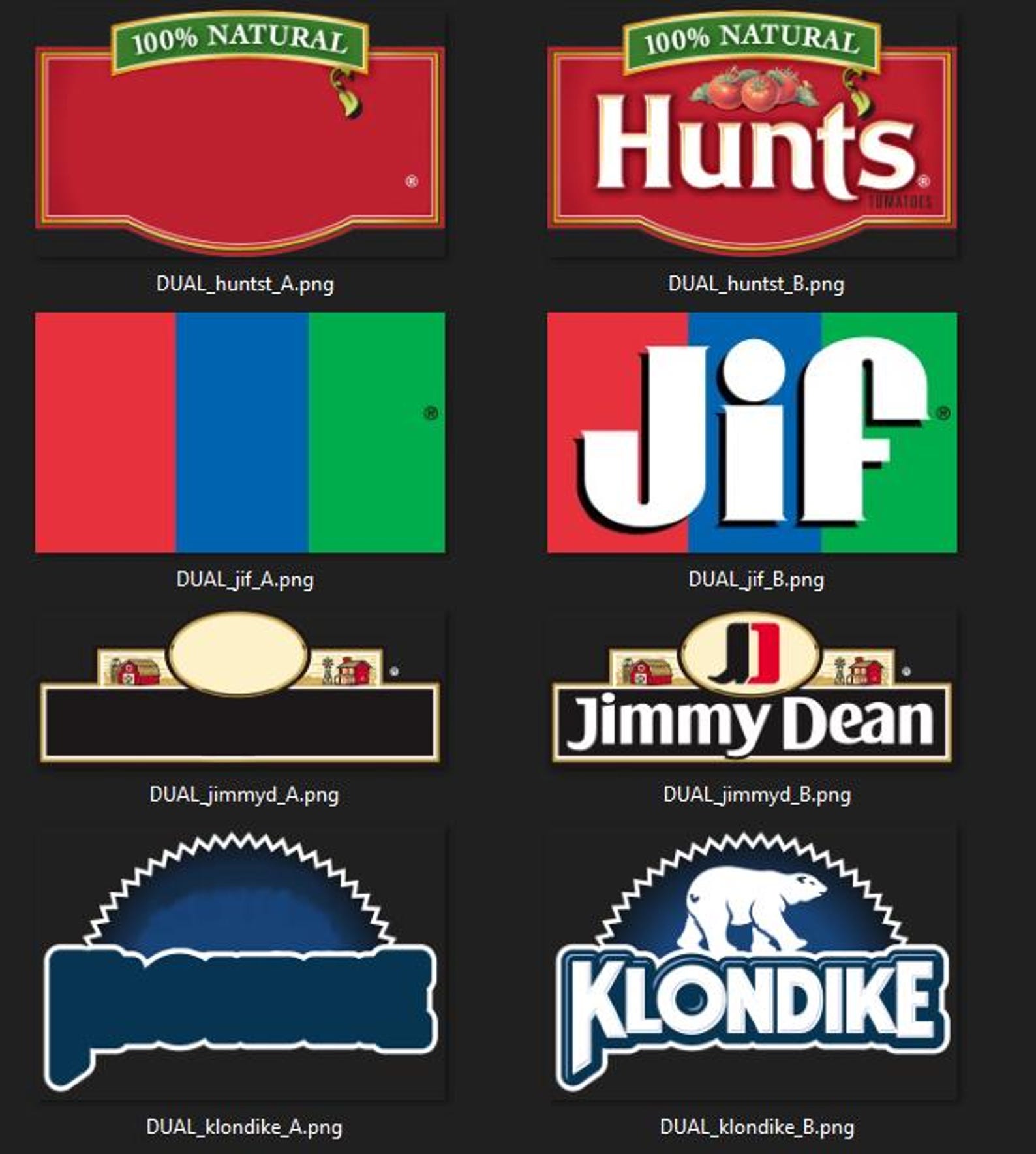 Famous Logos for Trivia Content Creation, Dual Images for Guess/reveal ...
