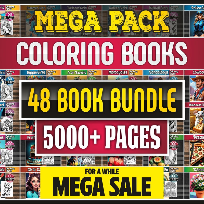 Coloring Books - Etsy