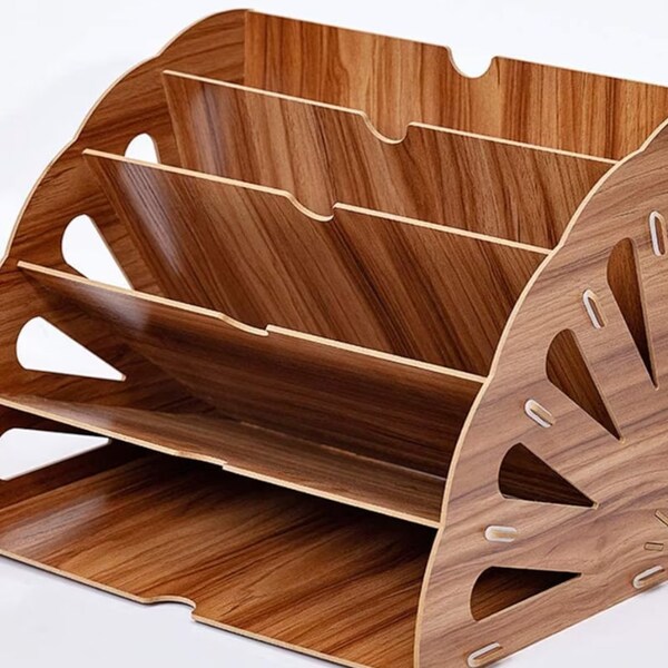 Wood File Organizer - Etsy