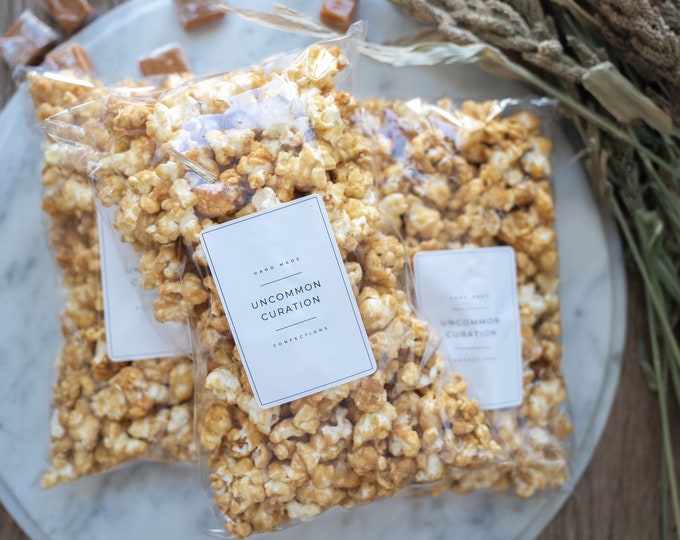Caramel Corn, Gourmet Popcorn, Pecan Caramel Corn, Specialty Popcorn, 1 ...