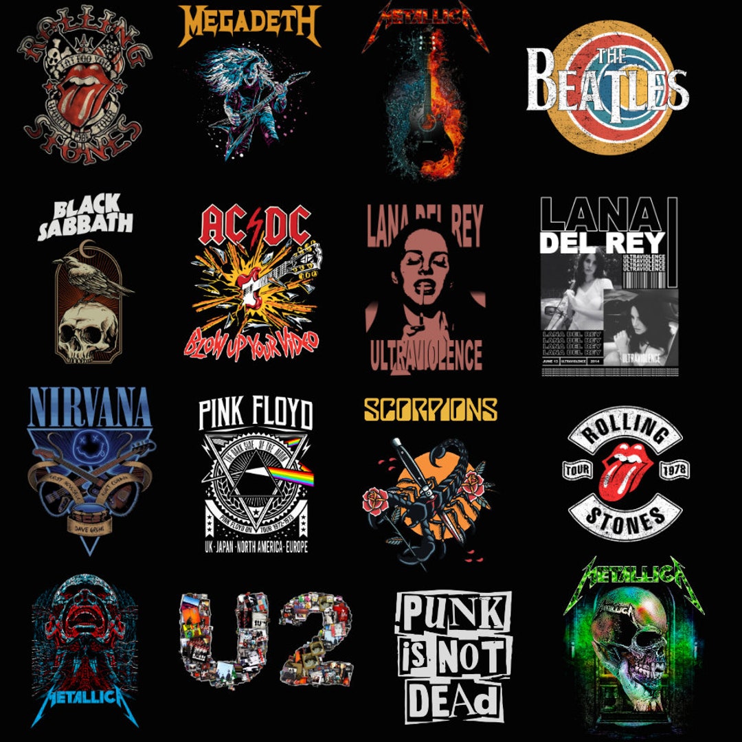 Rock Band PNG Bundle 1 / Música Rock / Heavy Metal / Rock And Roll ...