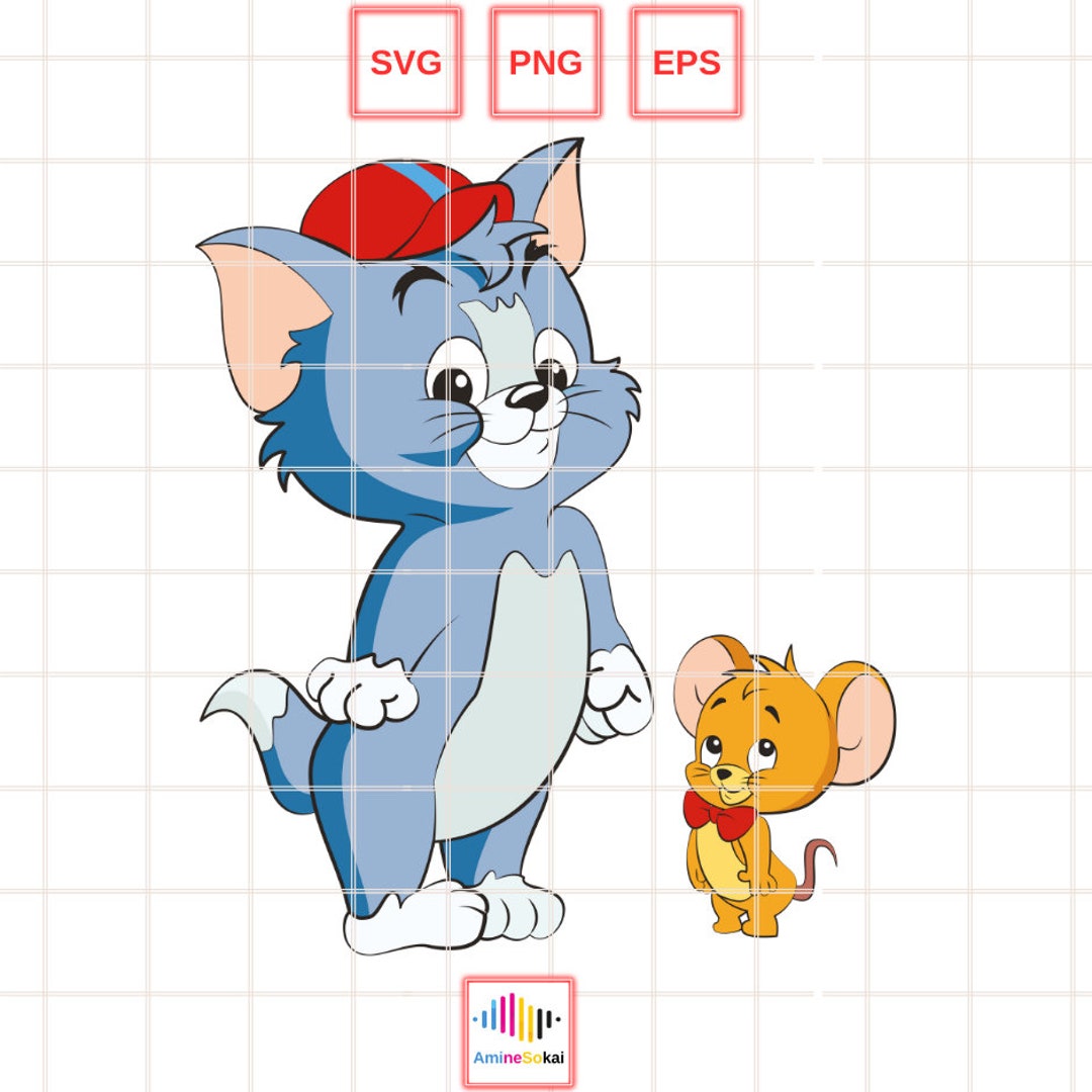 Tom & Jerry Svg, Jerry Cricut Svg, Jerry Svg File, Jerry Cricut, Jerry ...