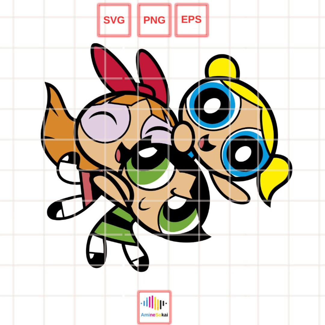 Powerpuff Girls Svg, Cartoon Network Svg, Cartoon Characters, Printable ...