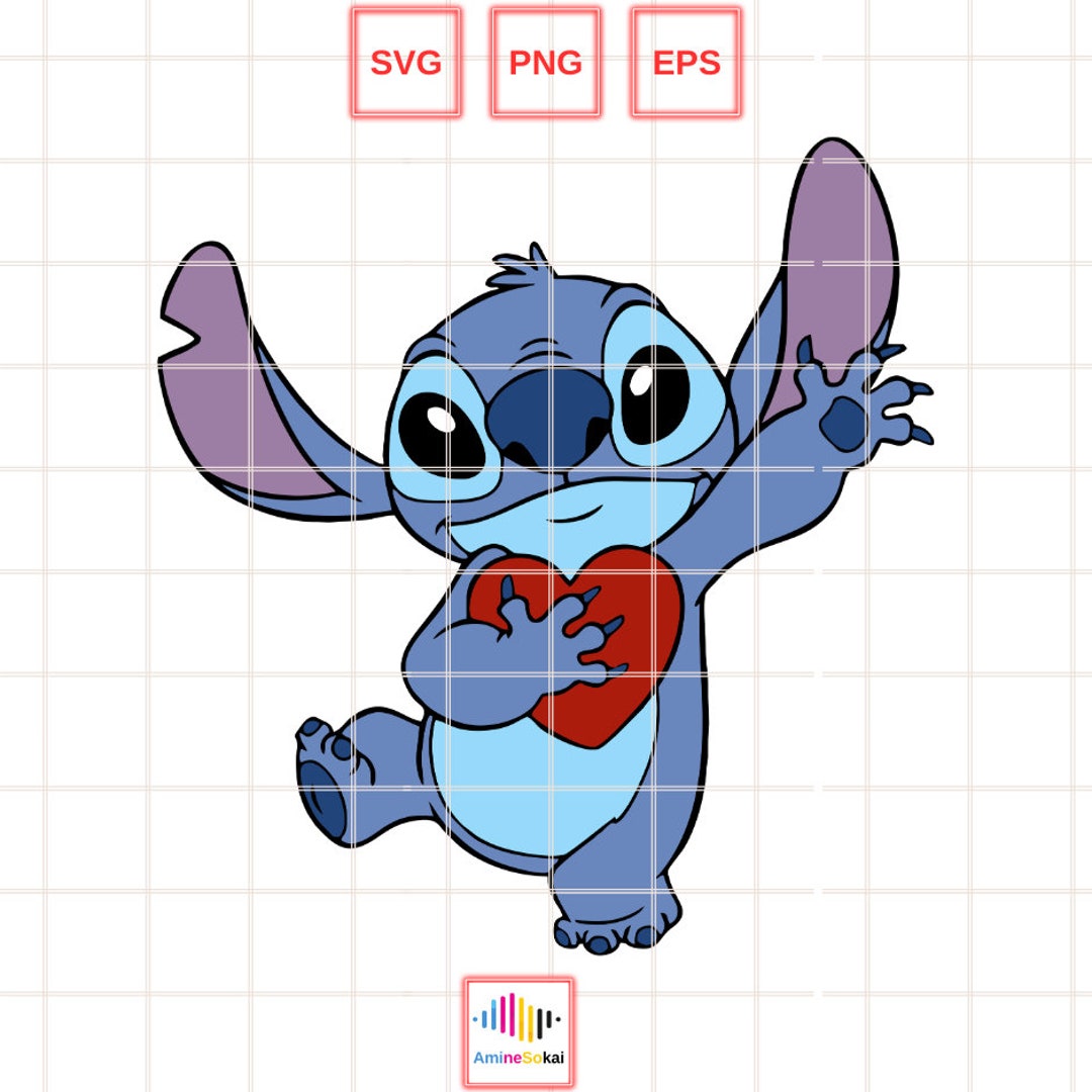 Lilo and Stitch Svg, Layered Item, Stitch Clipart, Cricut, Digital ...