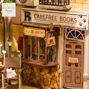 Sunshine Town Diorama Book Nook | DIY Book Nook Kit – Build Your Own ...