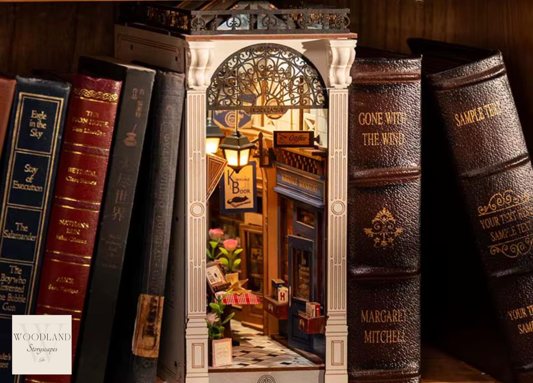 DIY Book Nook Kit, Book Nook Kits for Adults Arcade Dating, DIY ...