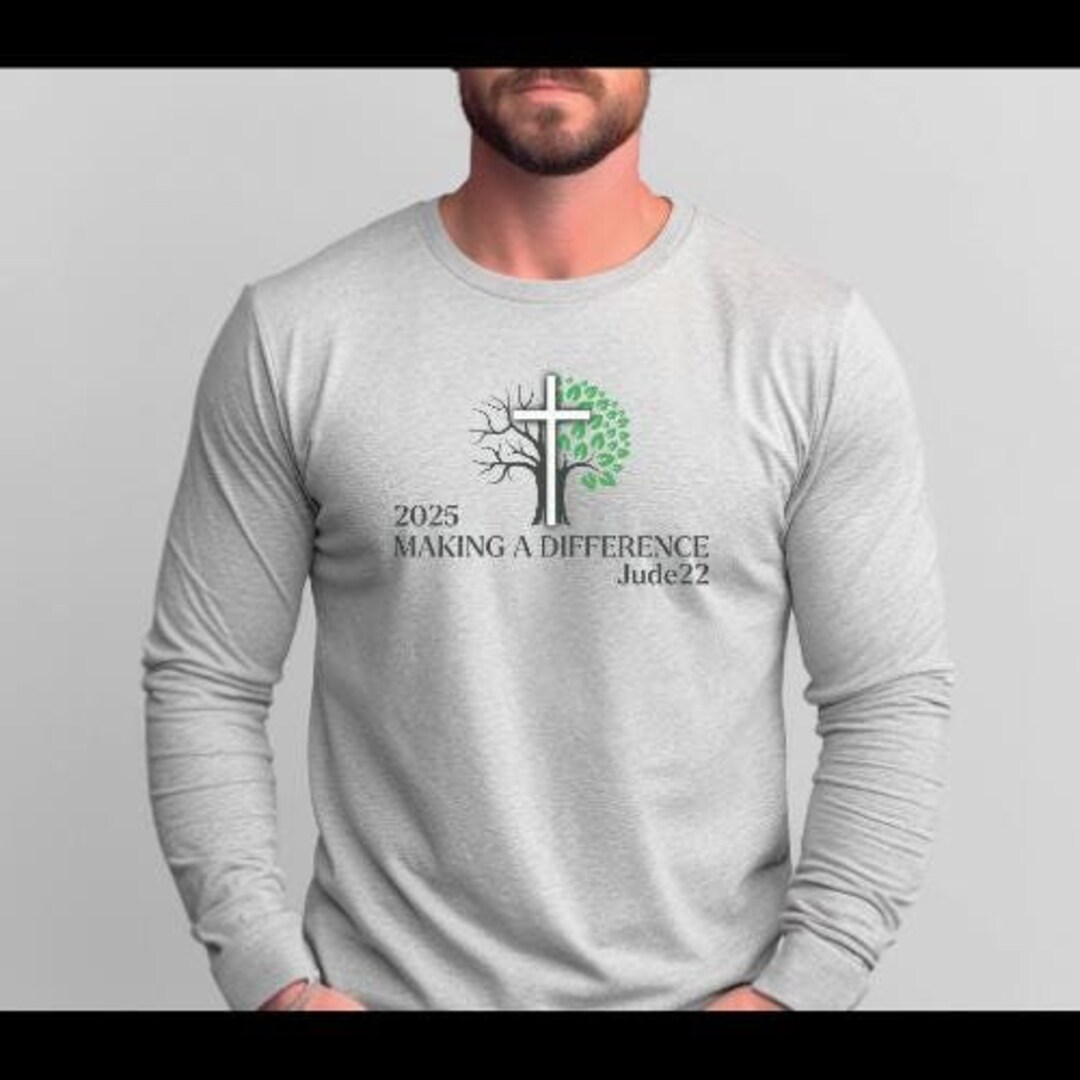 2025 Adult Long-sleeve Making a Difference Theme Shirt - Etsy