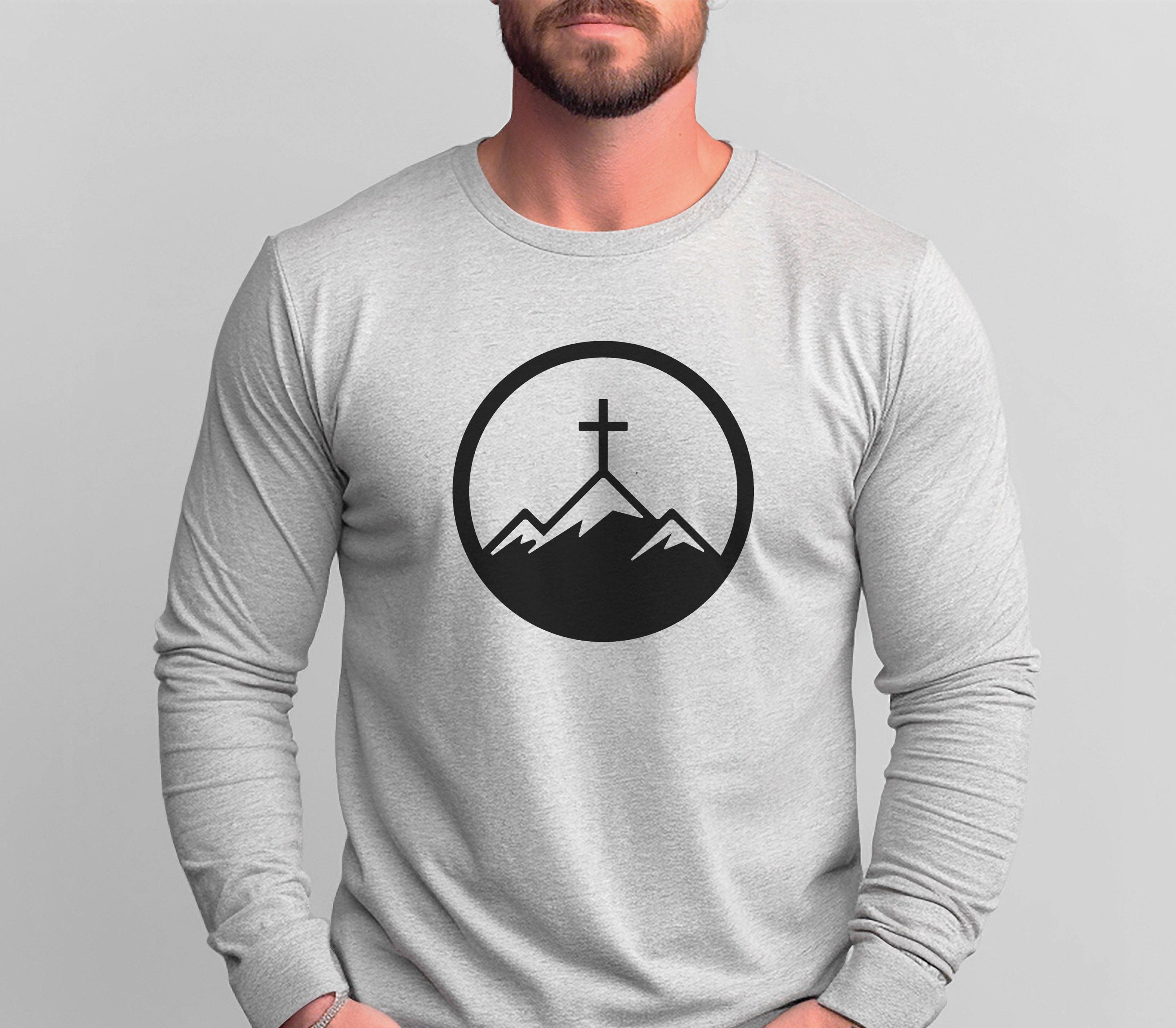 Church Logo Long Sleeve Full Size Logo - Etsy