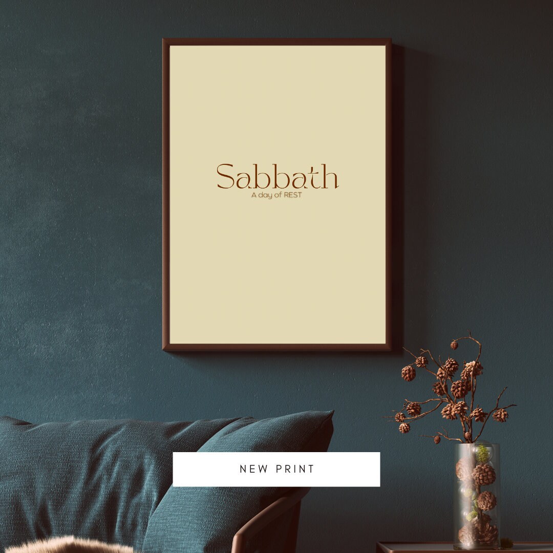 Sabbath PRINTABLE - Etsy