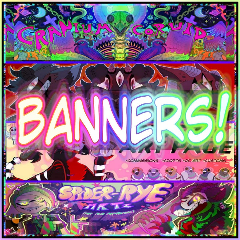 Furry Banner - Etsy
