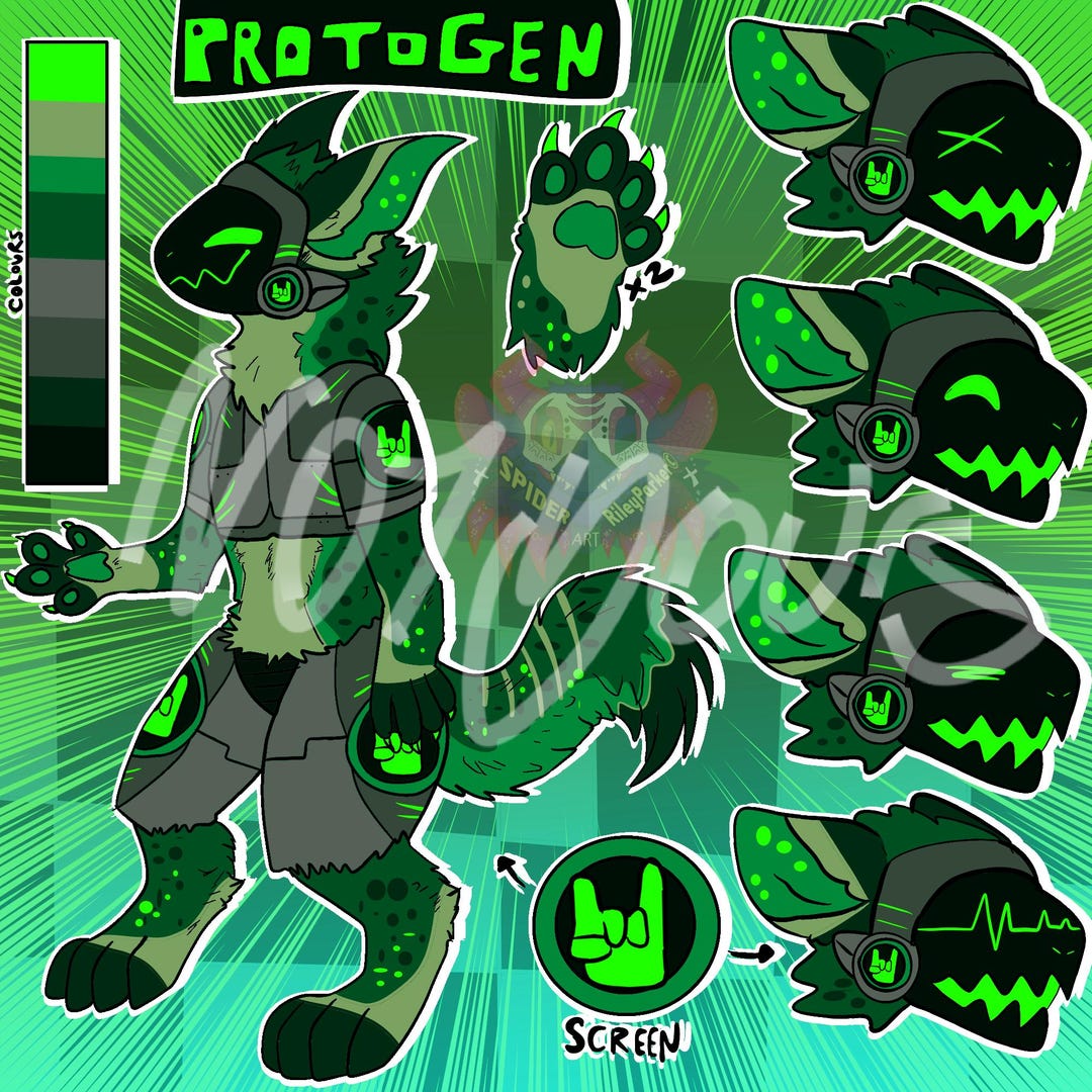Green Protogen Adopt - Etsy