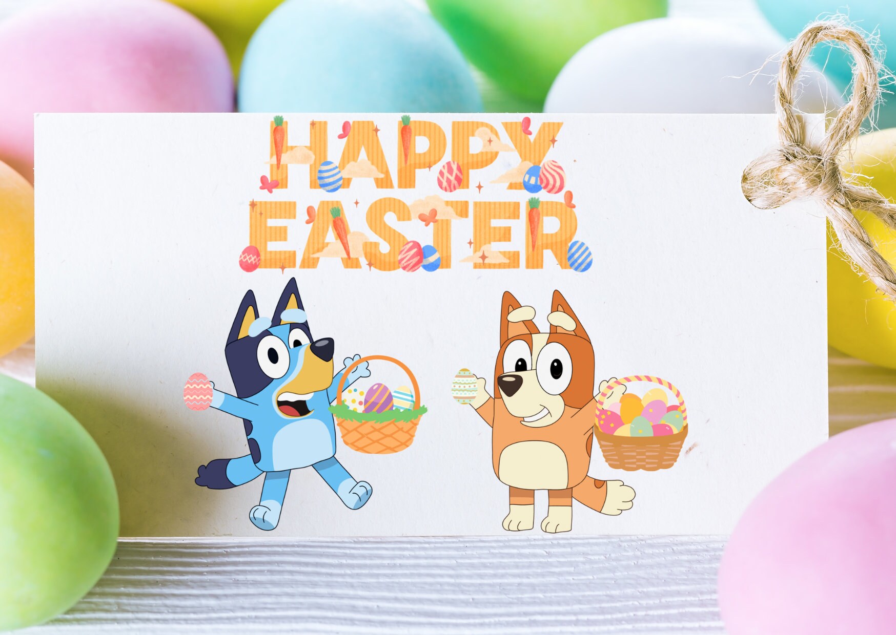 Bluey Easter PNG, Bluey Family and Friends, Bluey Shirts, Bluey ...