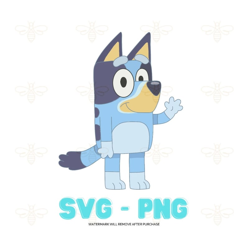 Bluey SVG & PNG Bundle, Bluey Family, Bluey Characters, Cricut ...