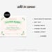 Custom Award Certificate Floral Canva Template Bundle | Editable ...