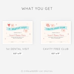 Editable Cavity Free Certificate Template | Canva Template | Reward for ...
