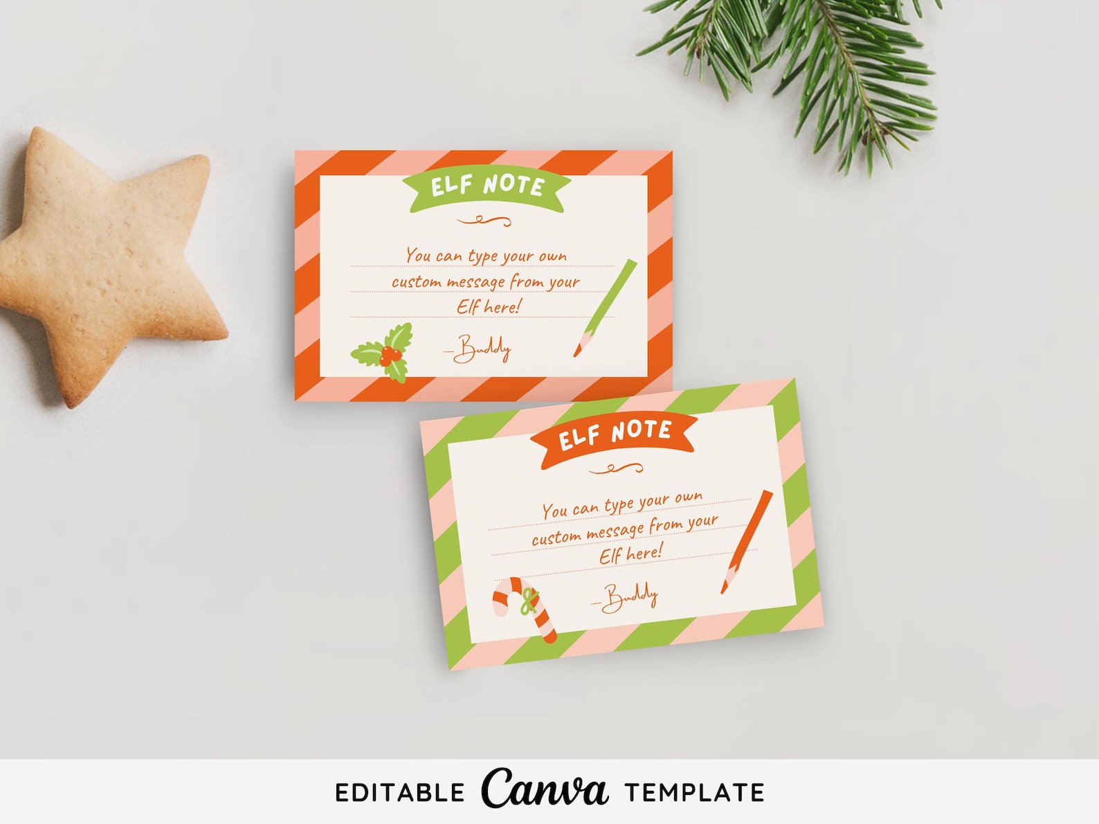 Editable Elf Notes Template | Printable Elf Notes | Elf Activities ...