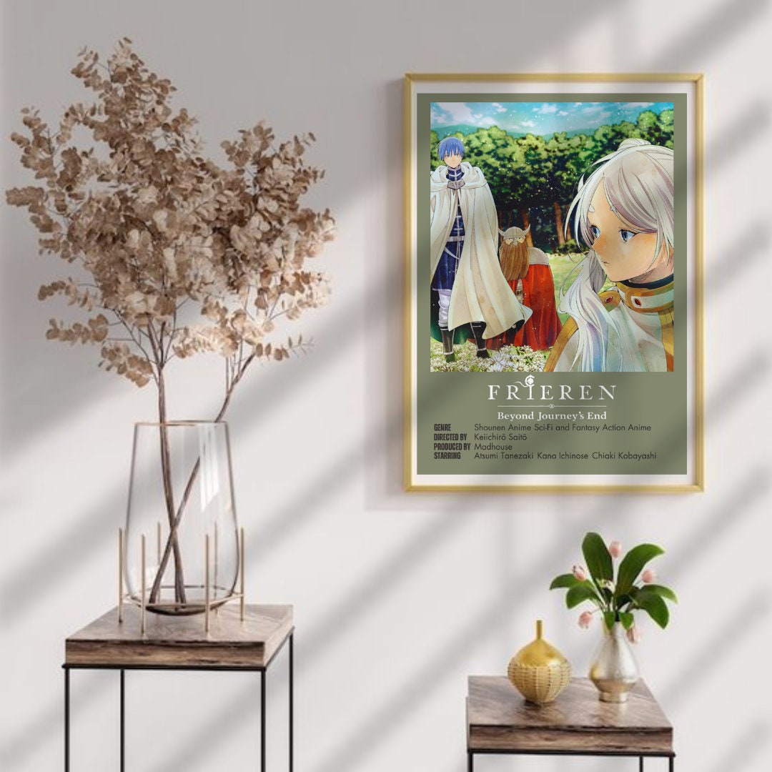 Frieren Poster Frieren Art Sousou No Frieren Anime Art Wall Art Posters ...