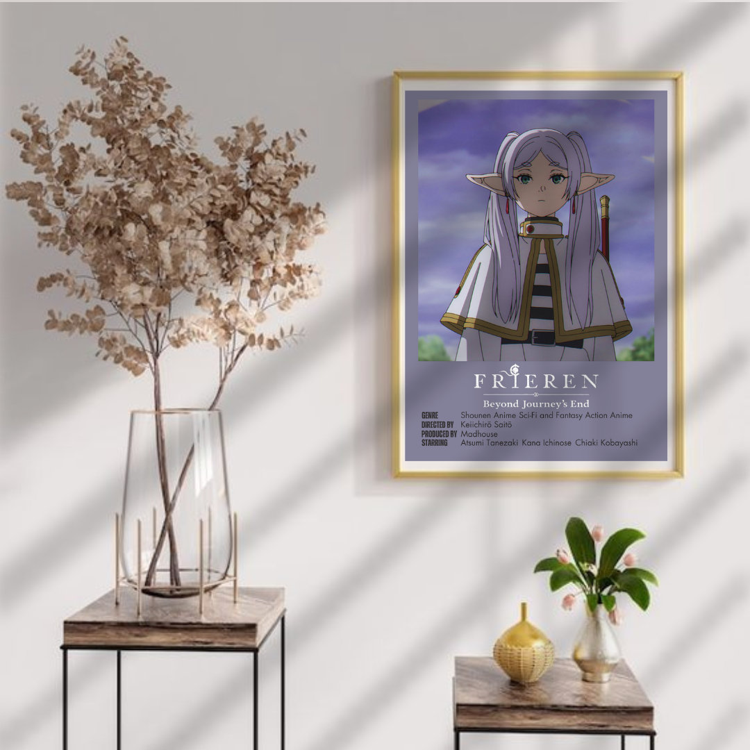 Frieren Poster Frieren Art Sousou No Frieren Anime Art Wall Art Posters ...