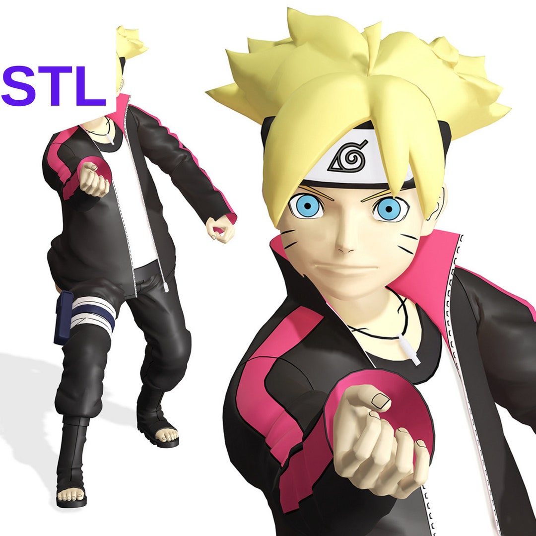 STL Files for 3D PRINTER Machine,3d Naruto Uzumaki Boruto Anime Models ...