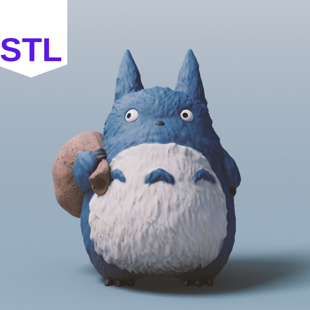 STL Files for 3D PRINTER Machine, 3d Neighbor Totoro Anime Models, 3d ...