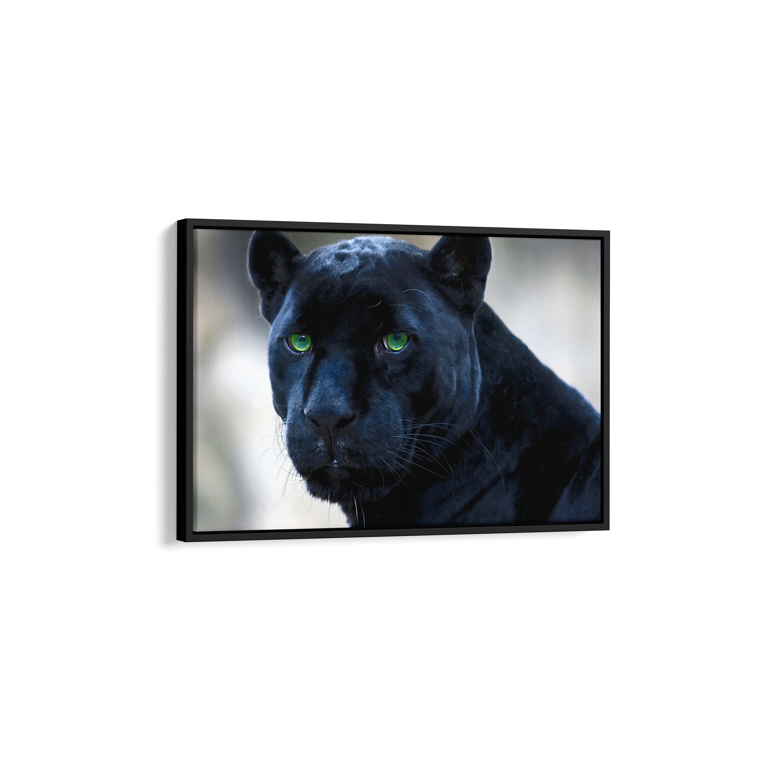 Black Panther Poster, Panther Canvas, Panther Wall Art, Panther Print ...