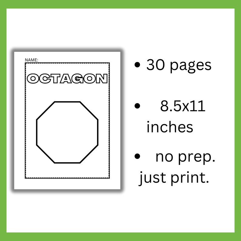 Basic Shapes Coloring Pages for Kids, Toddlers, Preschoolers, Coloring ...