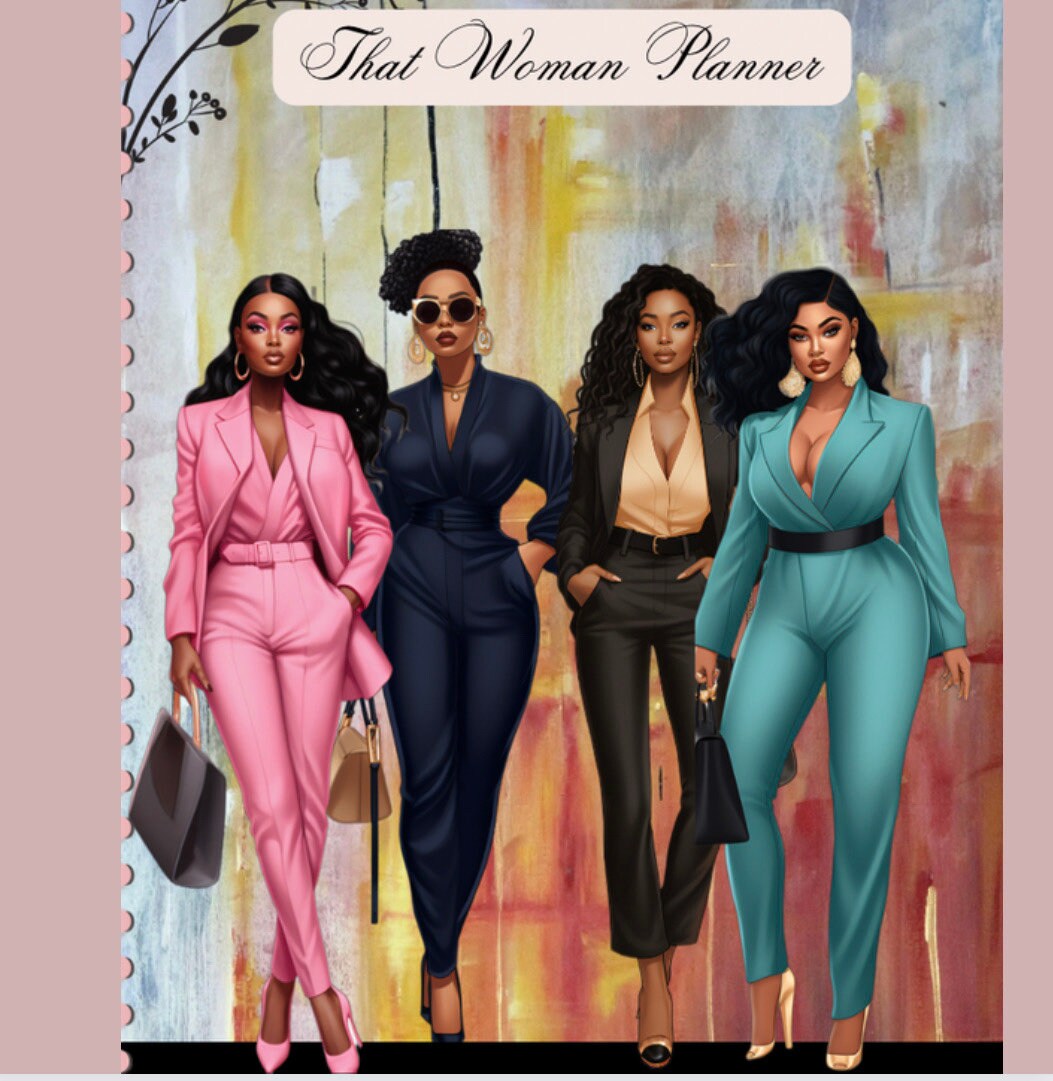 Becomingthatwomanplanner,blackgirlbossdigitalplanner,dreamlife Planner ...