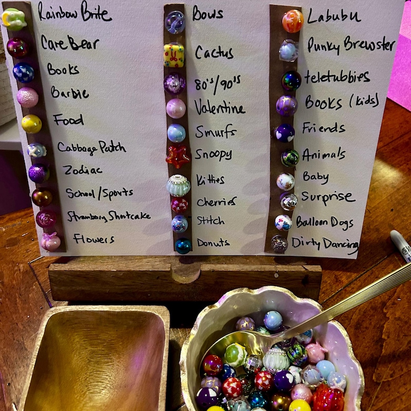Character Acrylic Bead - Etsy