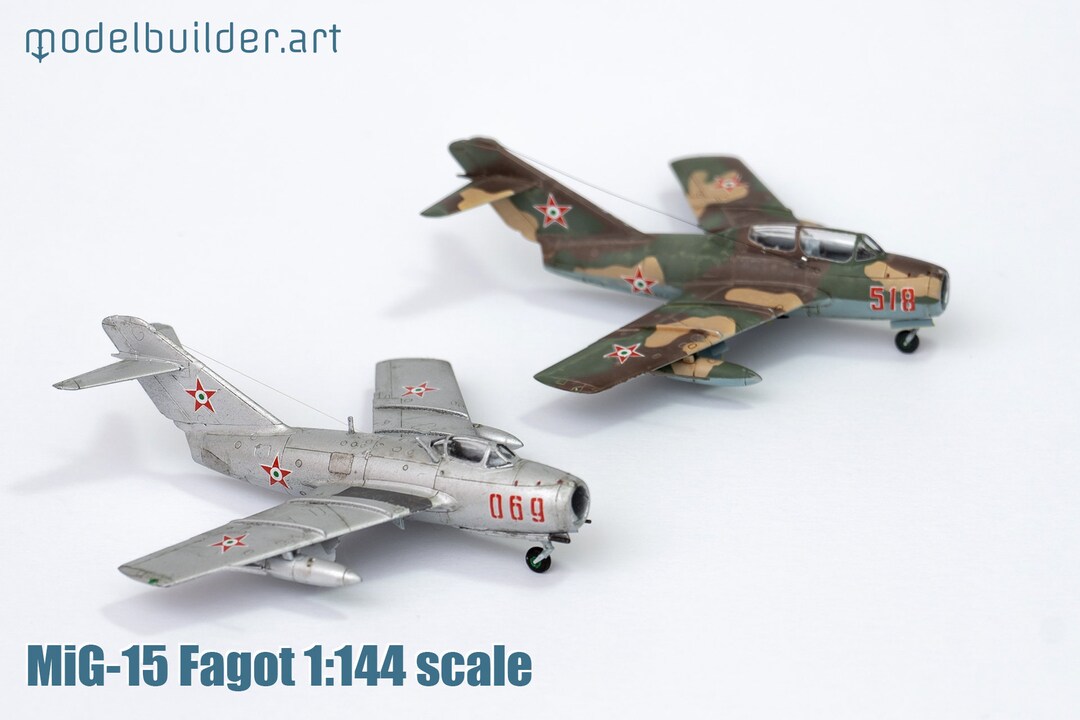 Mig-15 Cold War Soviet Fighter Scale Model - Etsy