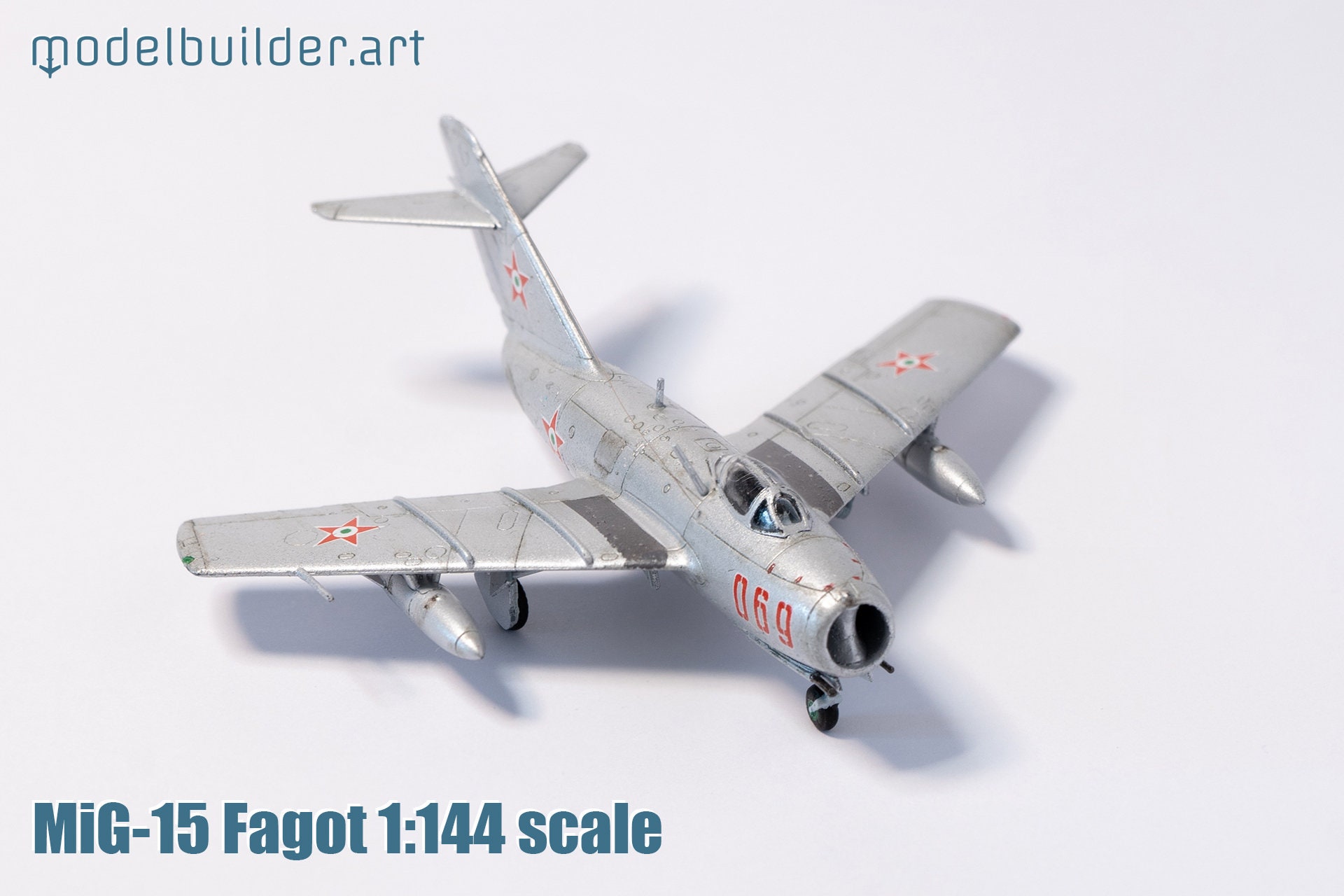 Mig-15 Cold War Soviet Fighter Scale Model - Etsy