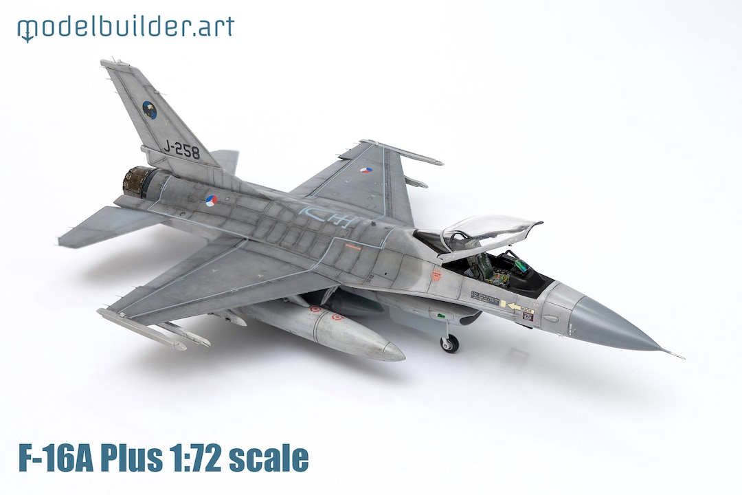 F-16 Fighter Jet Scale Model - Etsy
