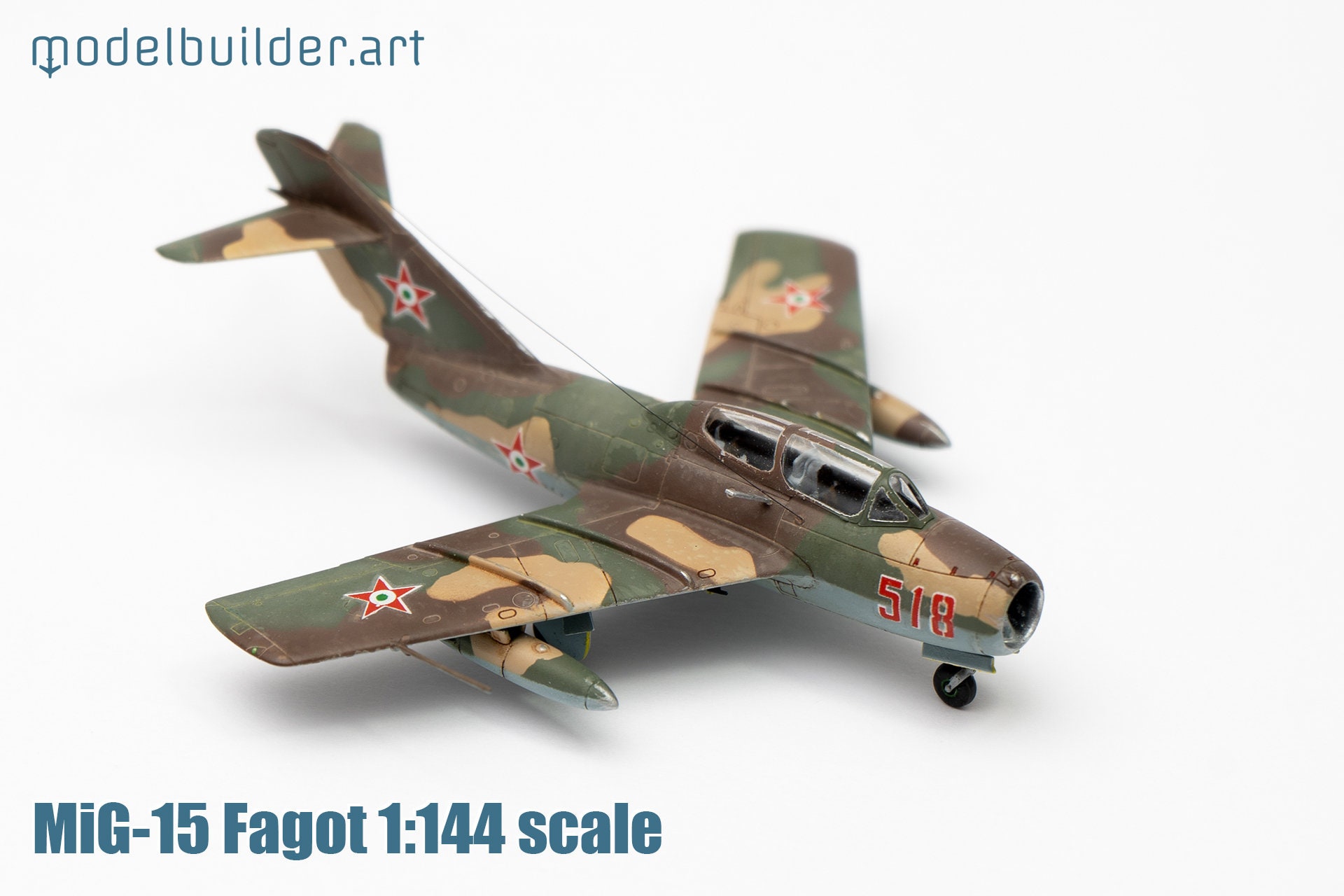 Mig-15 Cold War Soviet Fighter Scale Model - Etsy