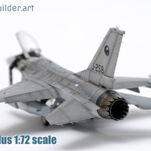 F-16 Fighter Jet Scale Model - Etsy