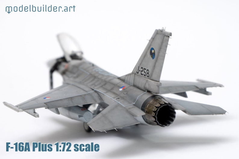 F-16 Fighter Jet Scale Model - Etsy