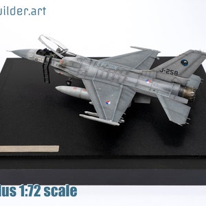 F-16 Fighter Jet Scale Model - Etsy