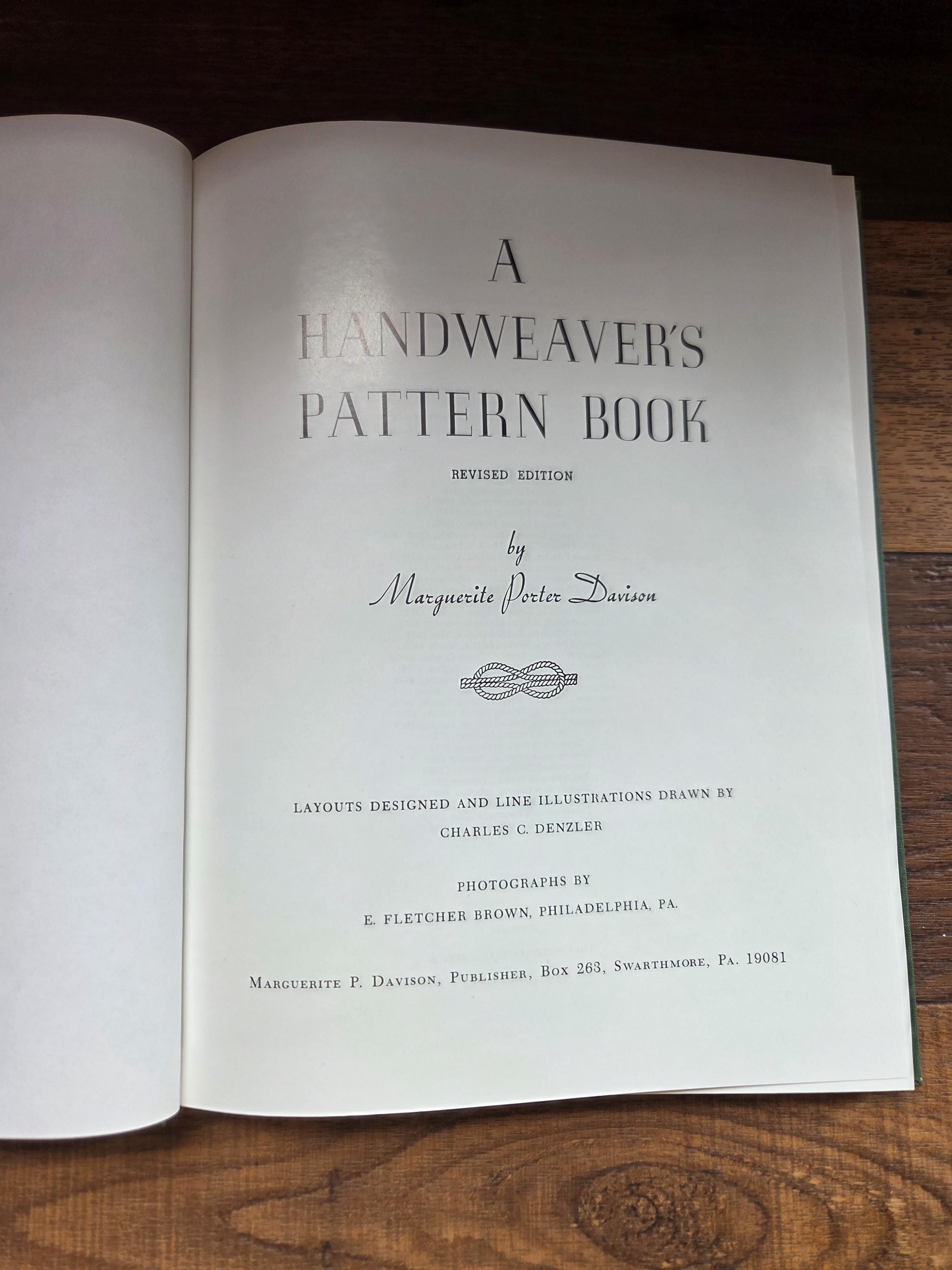Vintage - A Handweaver's Pattern Book - 1993 - Etsy