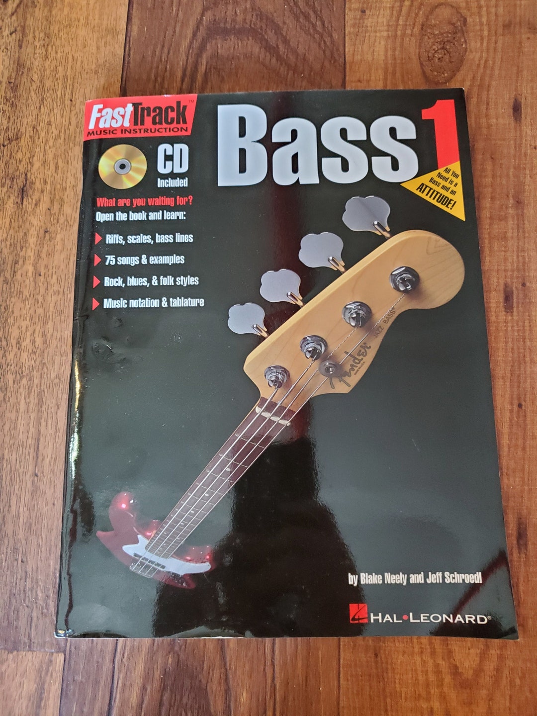 Vintage - Fast Track Music Instruction - Bass 1 - With CD - Etsy