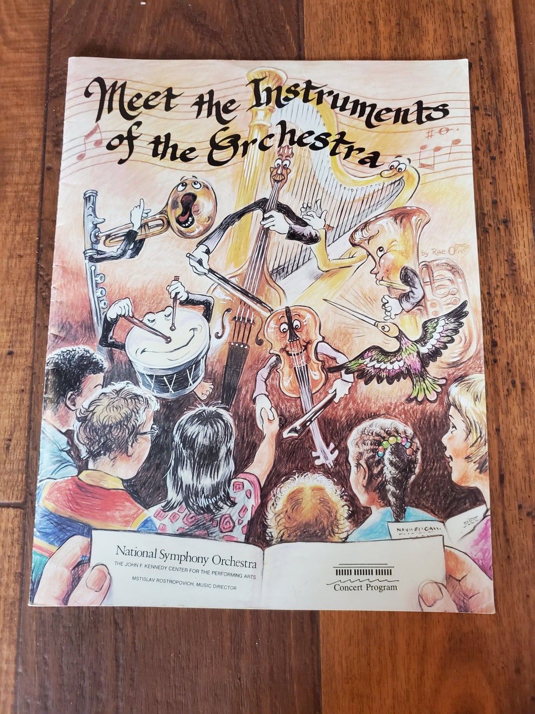 Vintage - Meet the Instruments of the Orchestra - Etsy