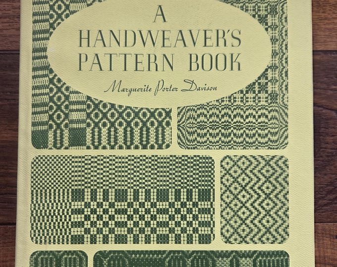 Vintage - A Handweaver's Pattern Book - 1993 - Etsy