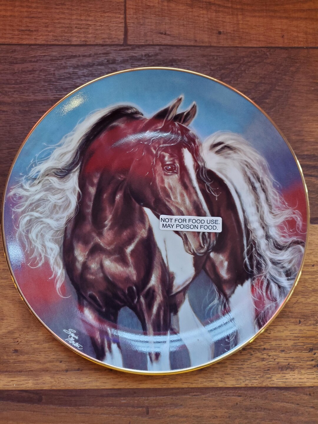 Antique - Spirit Wind Collector Plate by Susie Morton From Noble and ...