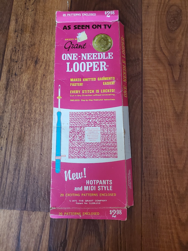 Antique - Grant One-needle Looper - 1971 - Etsy