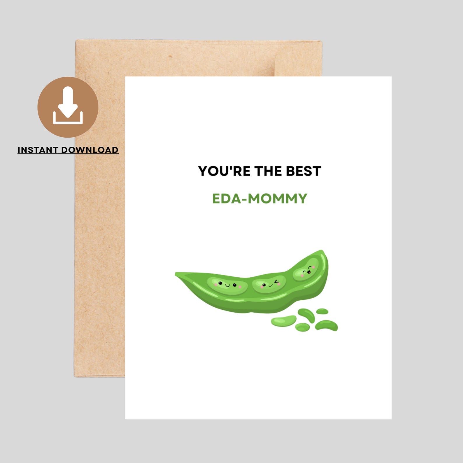 Instant Downlaod Cute and Funny Mothers Day Cards, Digital Mothers Day ...