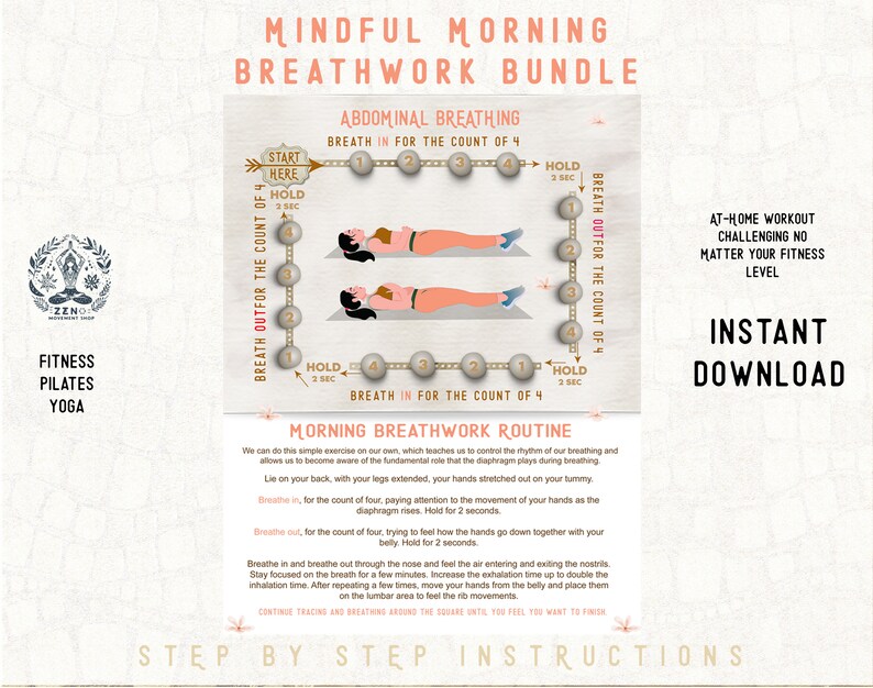 30 Day Wall Exercise Challenge Printable BUNDLE | Wall Pilates | Wall ...