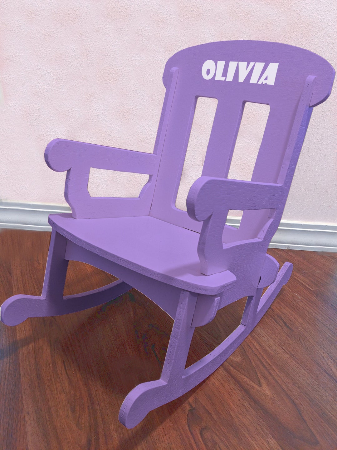Personalized Children's Rocking Chair - Etsy