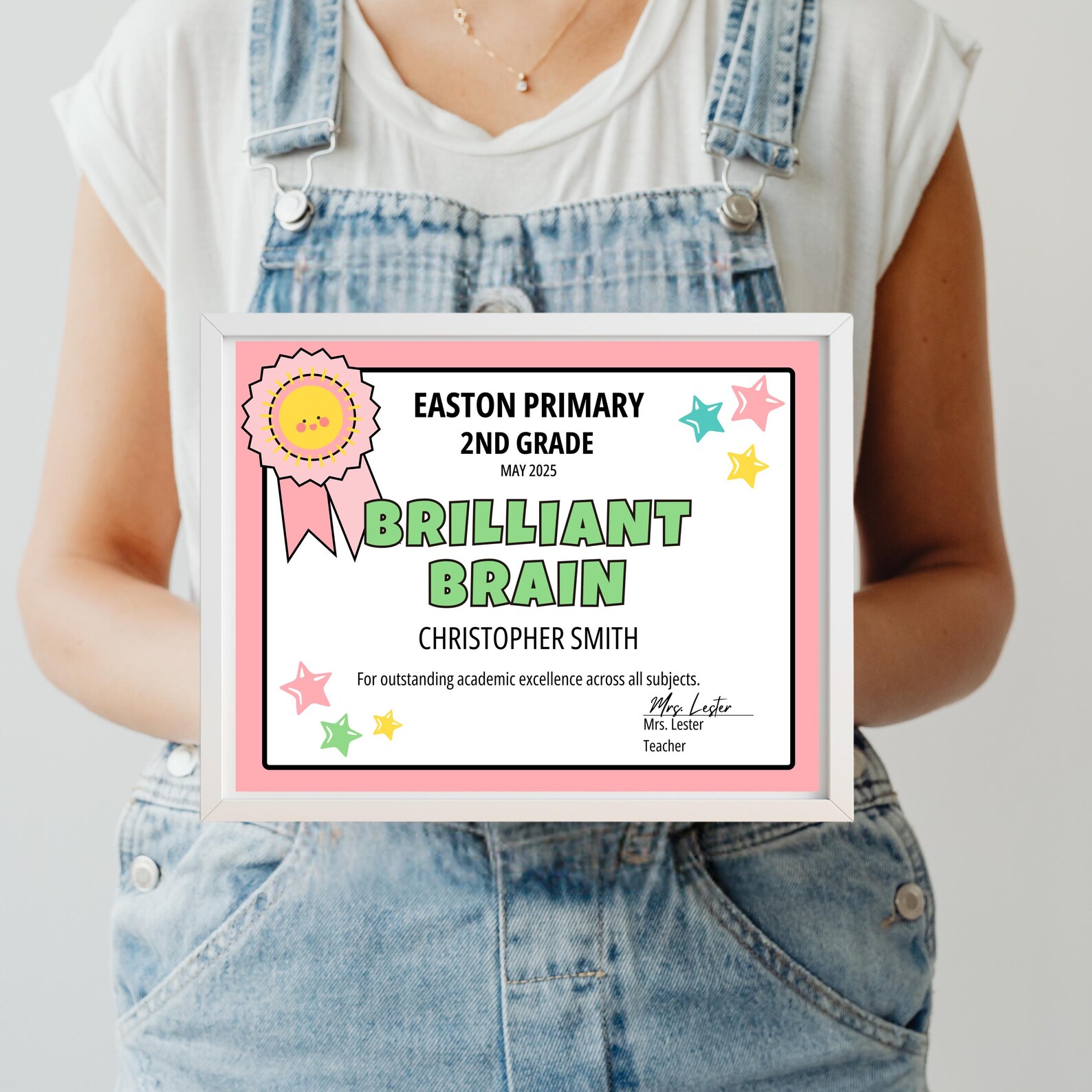 Editable Classroom Award Certificates: 30 End of Year Designs (canva ...