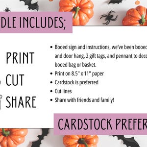 You've Been Booed Printable Halloween Kit We've Been Booed Trick or ...