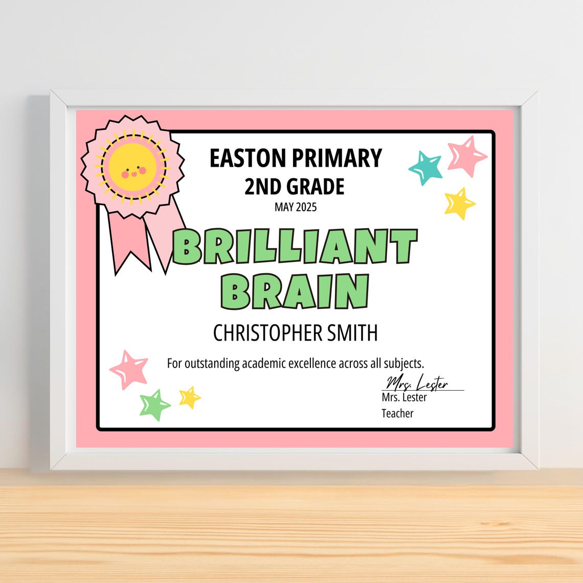 Editable Classroom Award Certificates: 30 End of Year Designs (canva ...